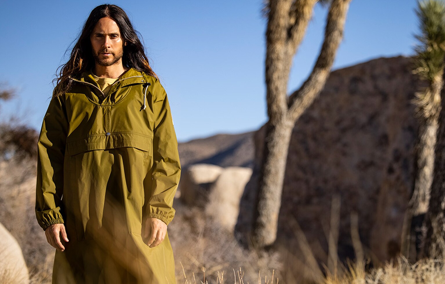 Jared Leto wears the #TheNorthFacexGucci collection photographed by ...