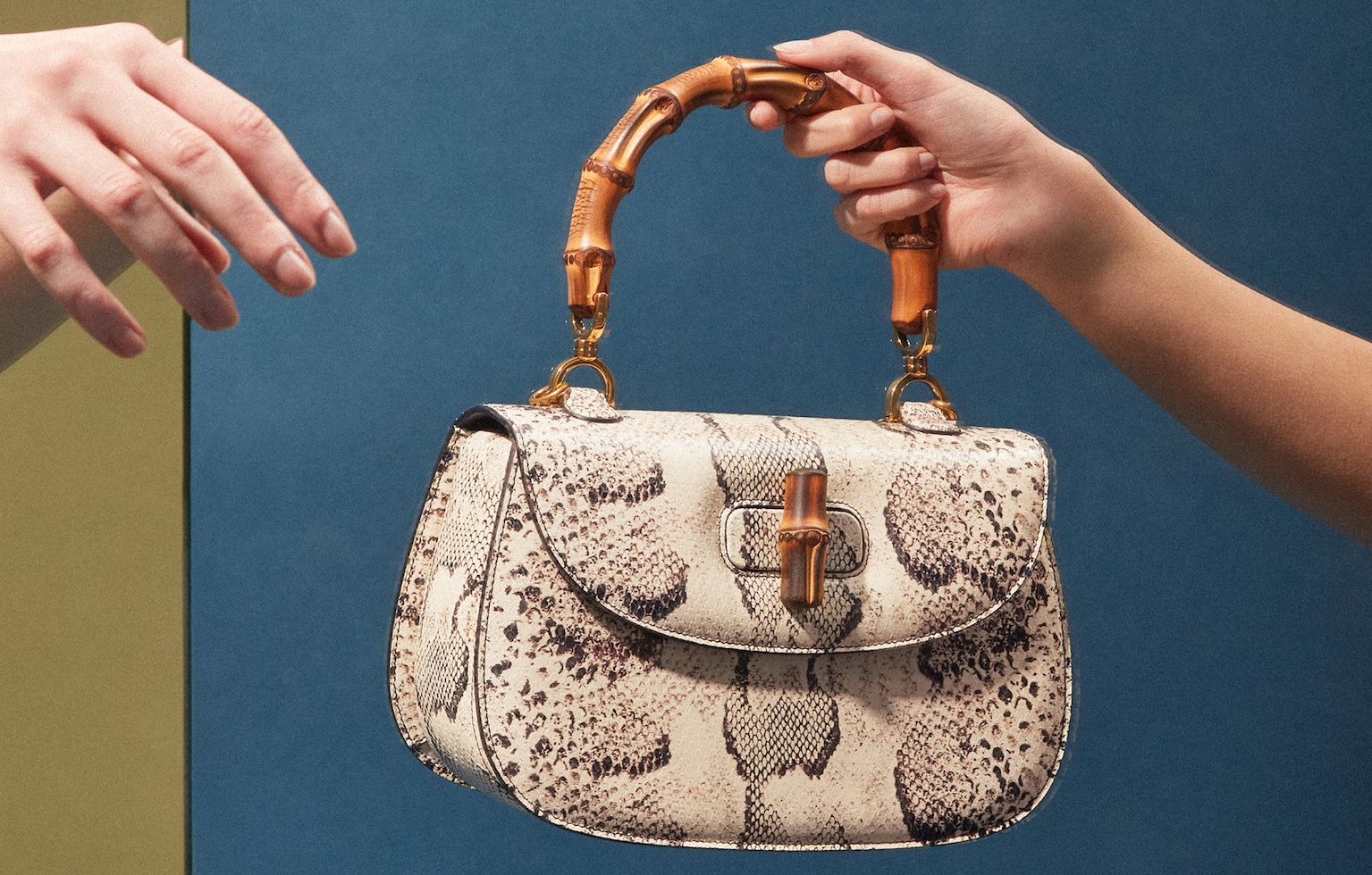 The Gucci Bamboo 1947 and Gucci Diana bags take center stage in a ...