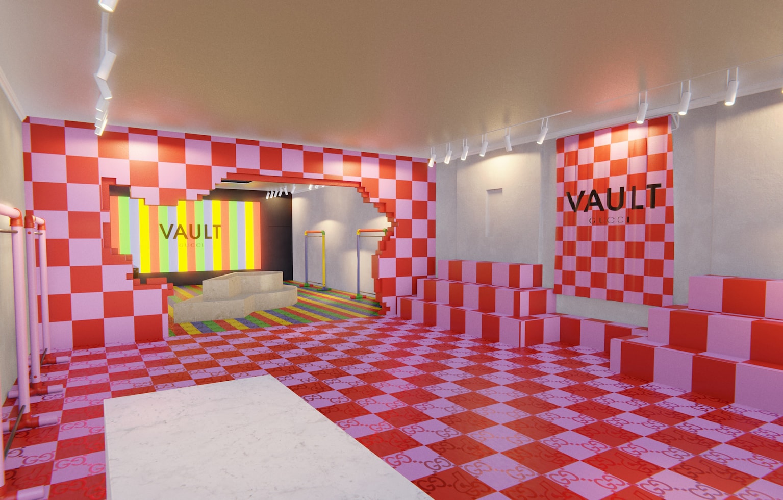Vault goes physical and beyond in occasion of the Palace Gucci ...