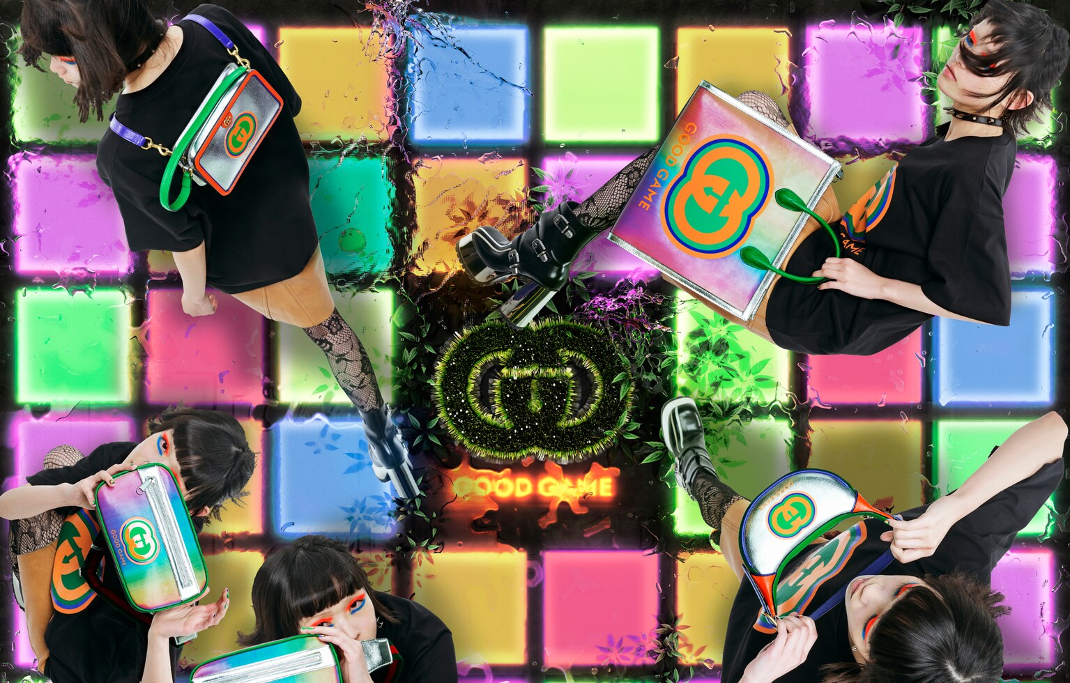 Through the GG motif, the Gucci Good Game capsule collection celebrates ...