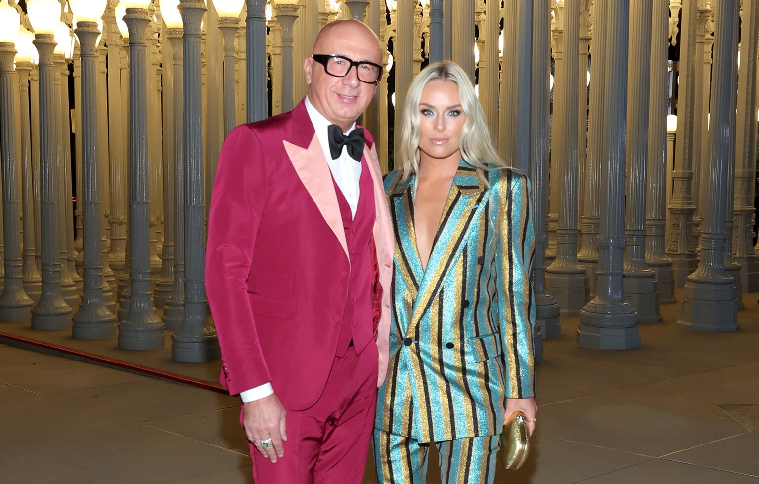 A selection of guests in key House designs came out to support the 2022 LACMA Art+Film Gala ...