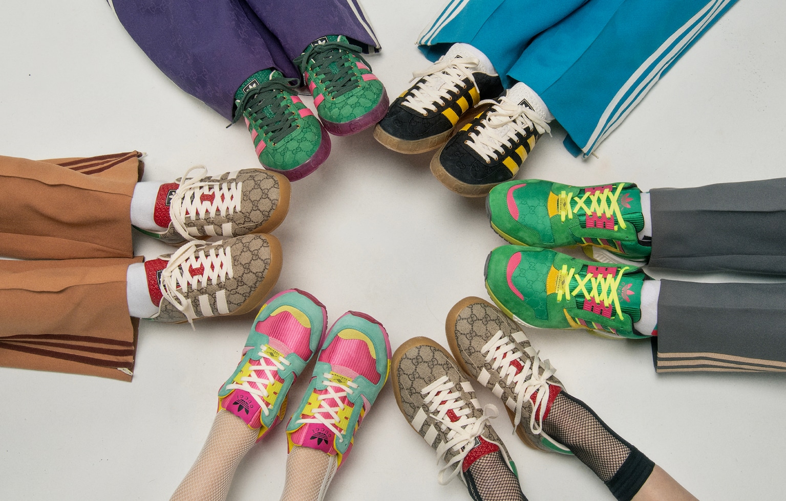 The latest chapter of the adidas x Gucci narrative zooms in on the ...