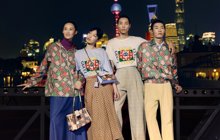 How We Met: A new campaign presents Gucci Les Pommes, the House’s new ...