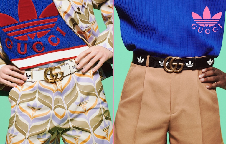 The adidas x Gucci capsule collection comes alive in a kinetic campaign ...