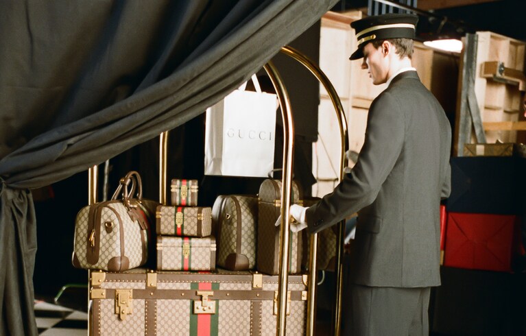 Capturing behind-the-scenes moments from the Gucci Gift campaign with ...