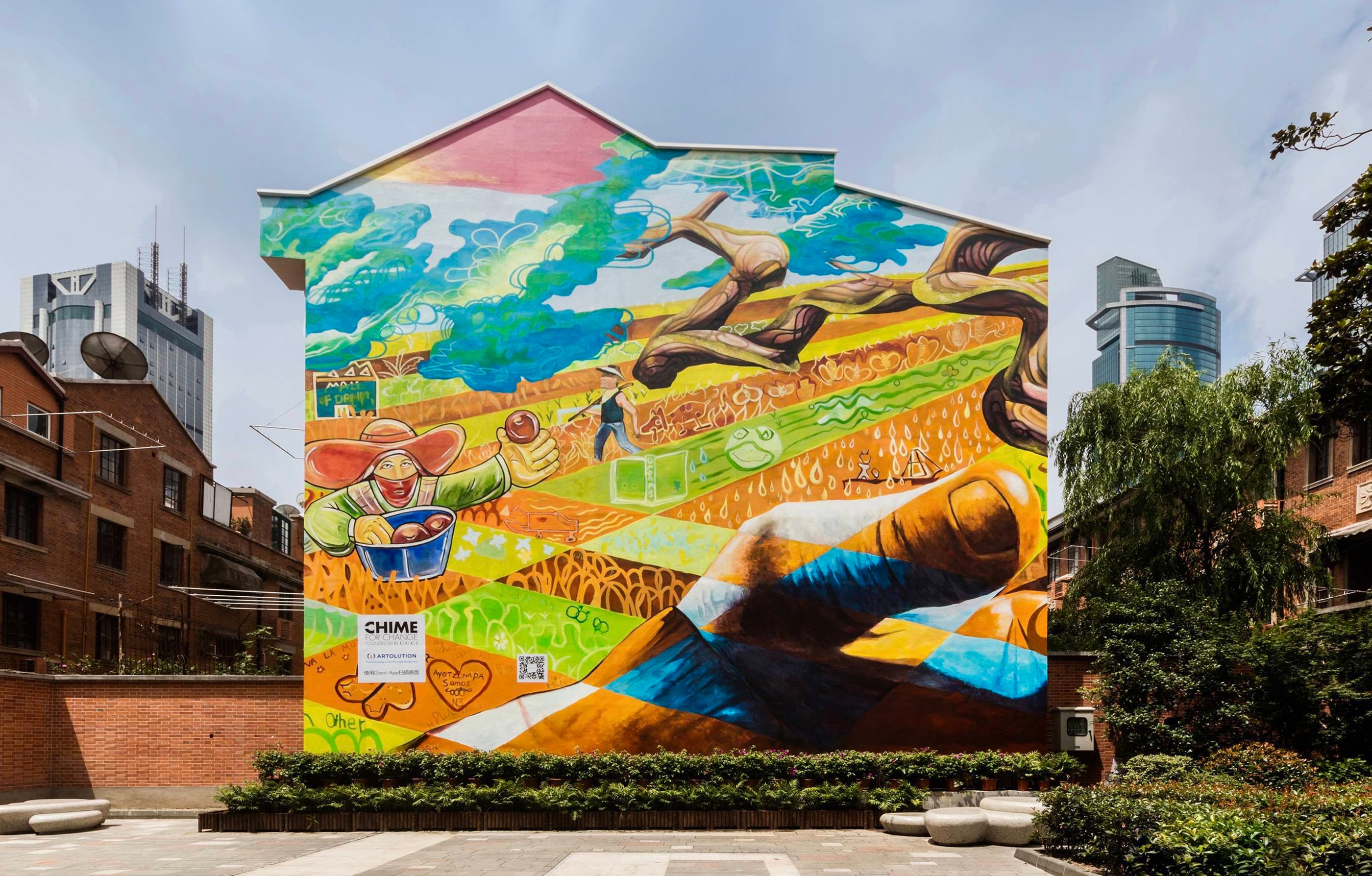 #GucciArtWall: presenting murals in diverse cities dedicated to World ...