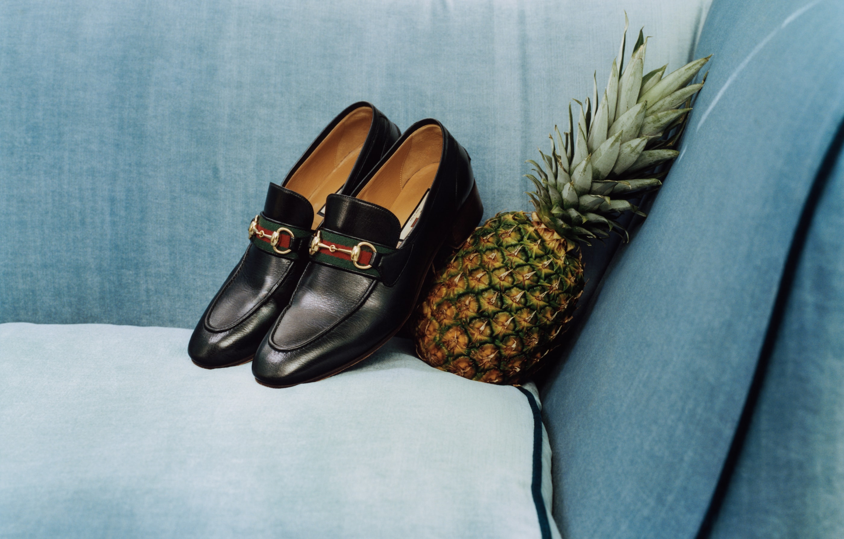 Palm trees and pristine pools set the scene for the new menswear ...