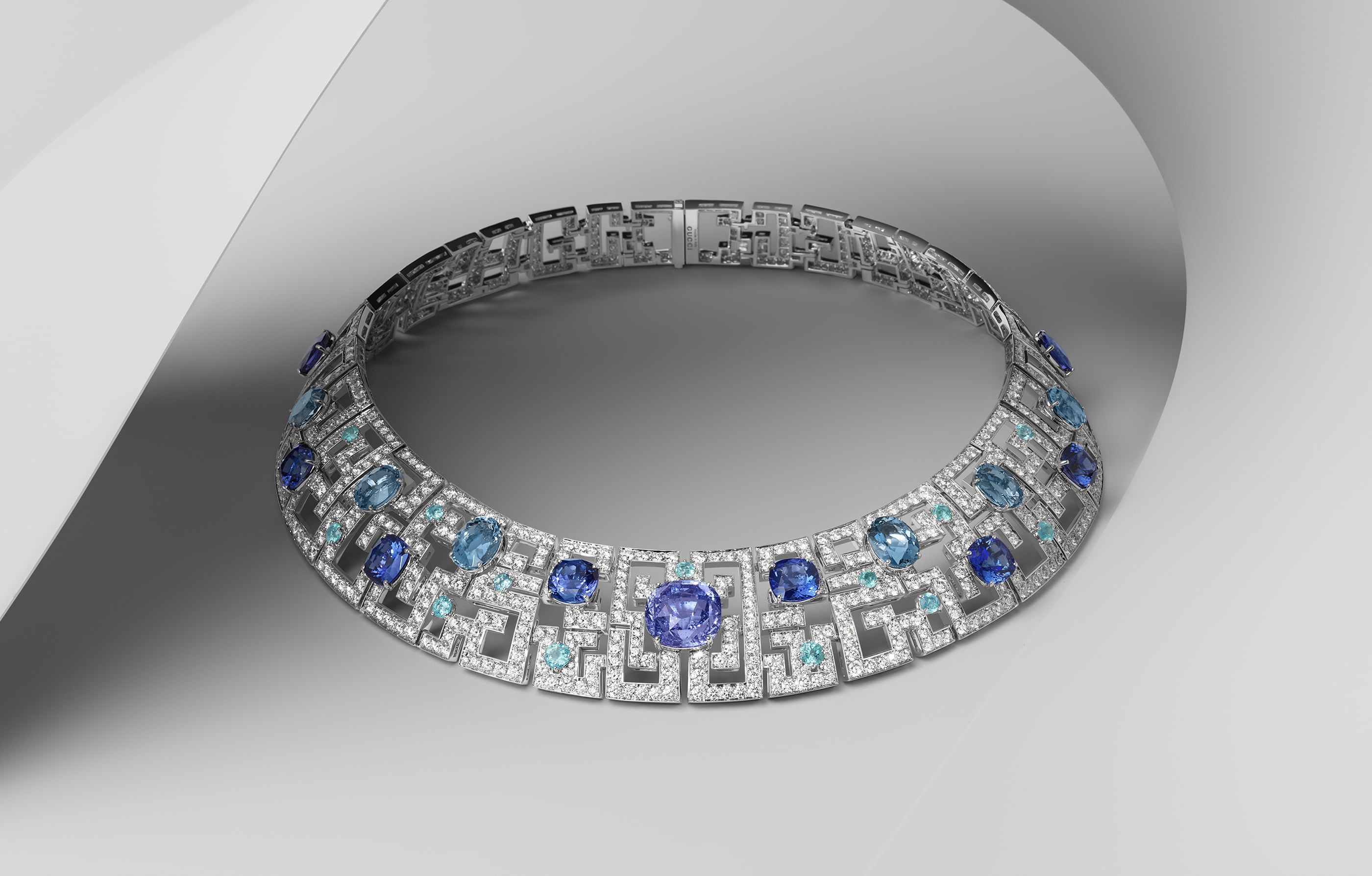 The new Labirinti Gucci High Jewelry collection was unveiled in Ravello ...