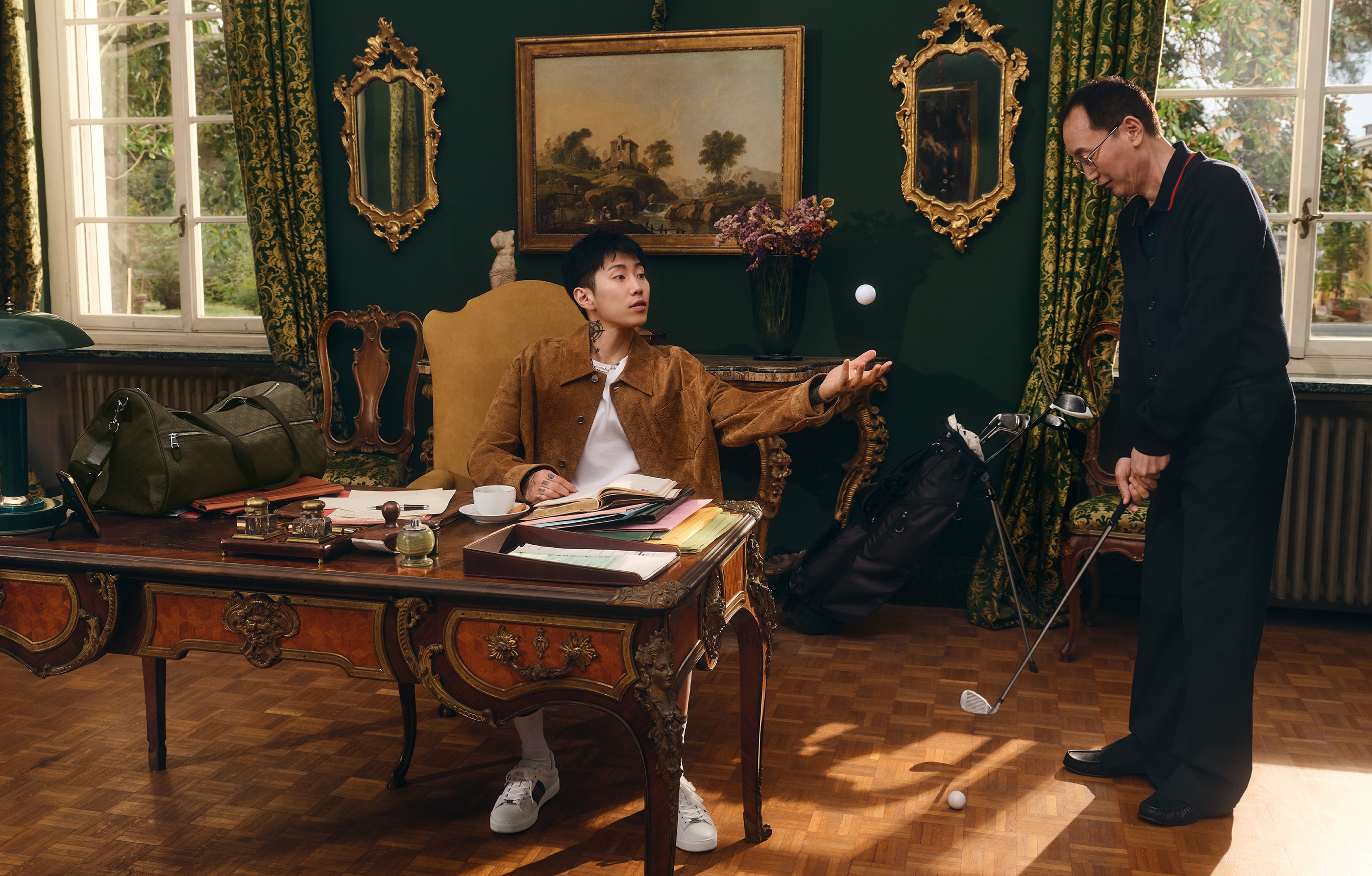 Photographer Tina Barney captures the innate bonds between fathers and sons in the new Gucci ...