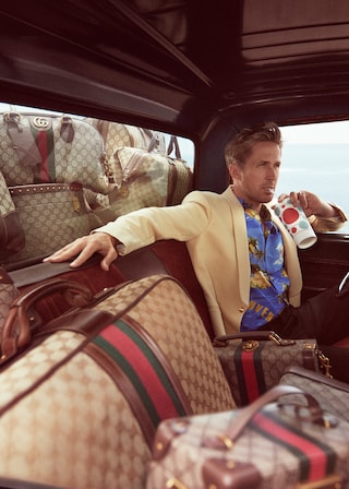 Ryan Gosling stars in the Gucci Valigeria campaign reflecting the House ...