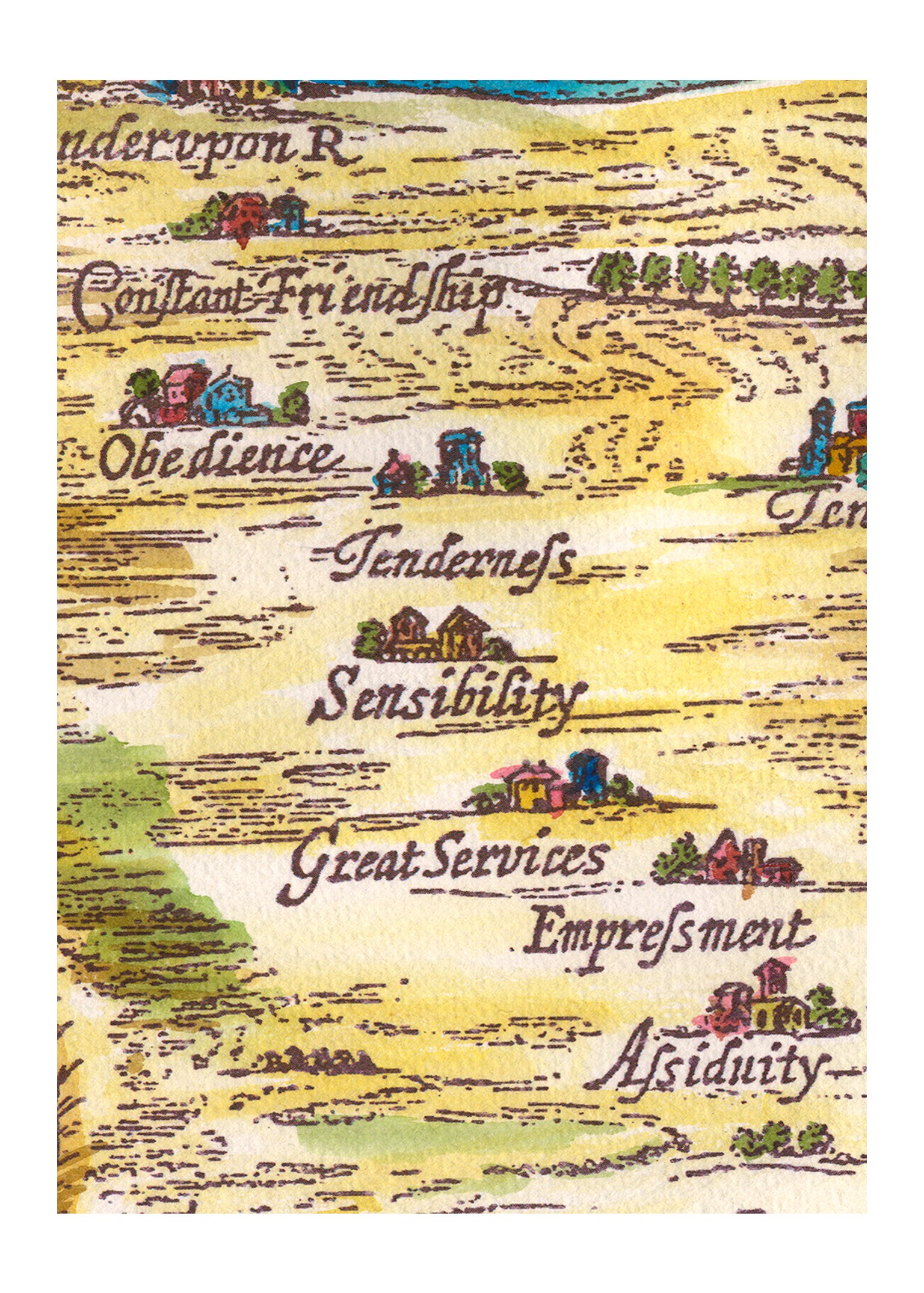 Map of Tendernes- Gucci Stories