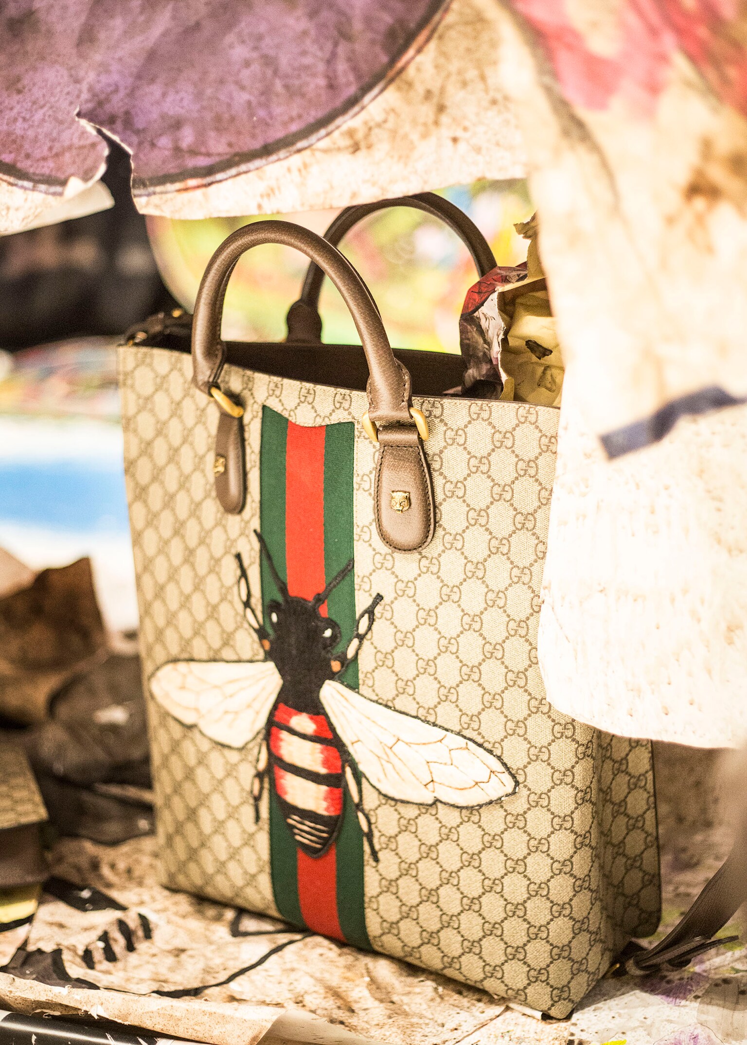 An installation for digital project Gucci 4 Rooms by Mr. featuring his ...