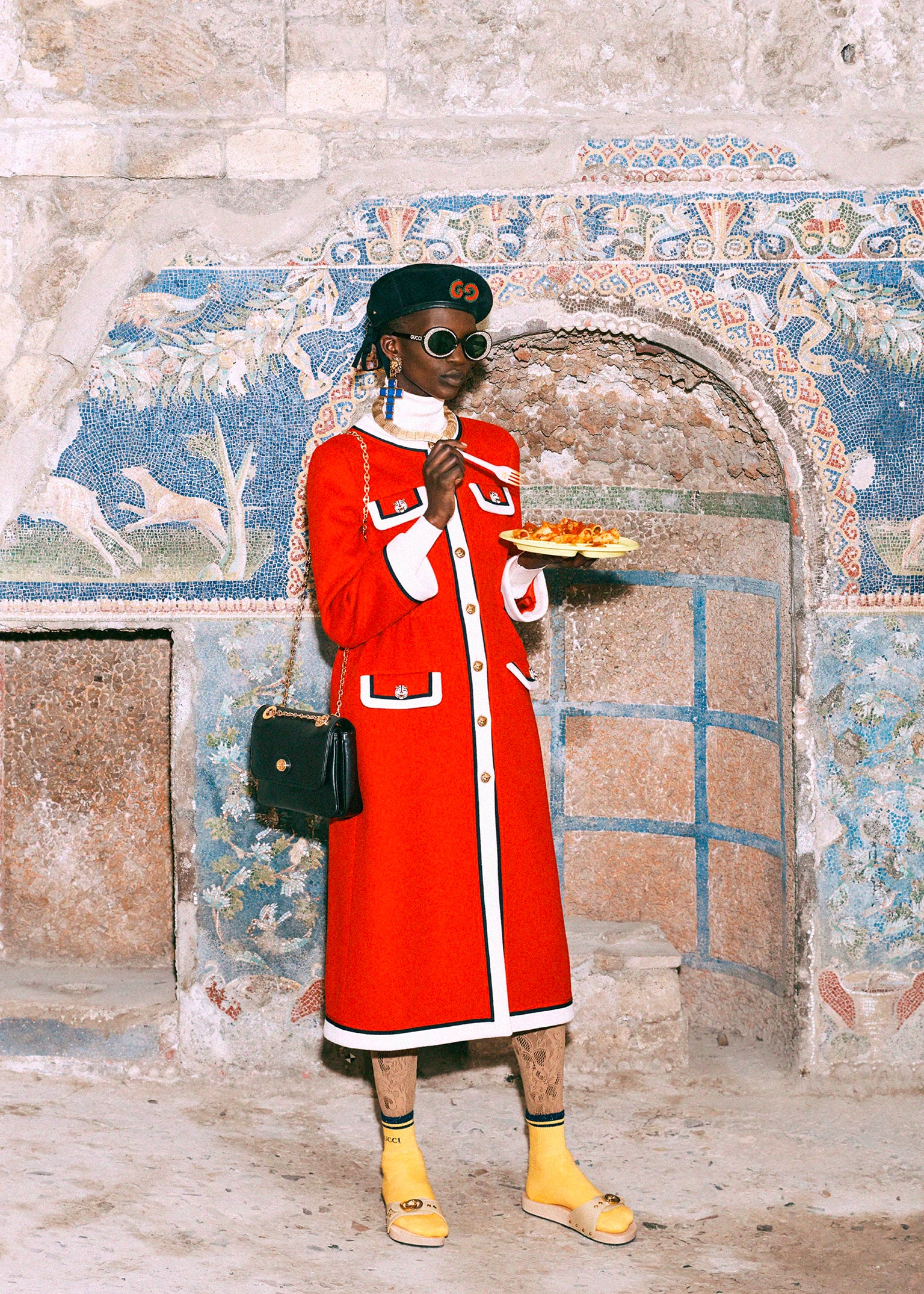 Shot in the ancient Roman towns of Herculaneum and Pompeii, presenting ...