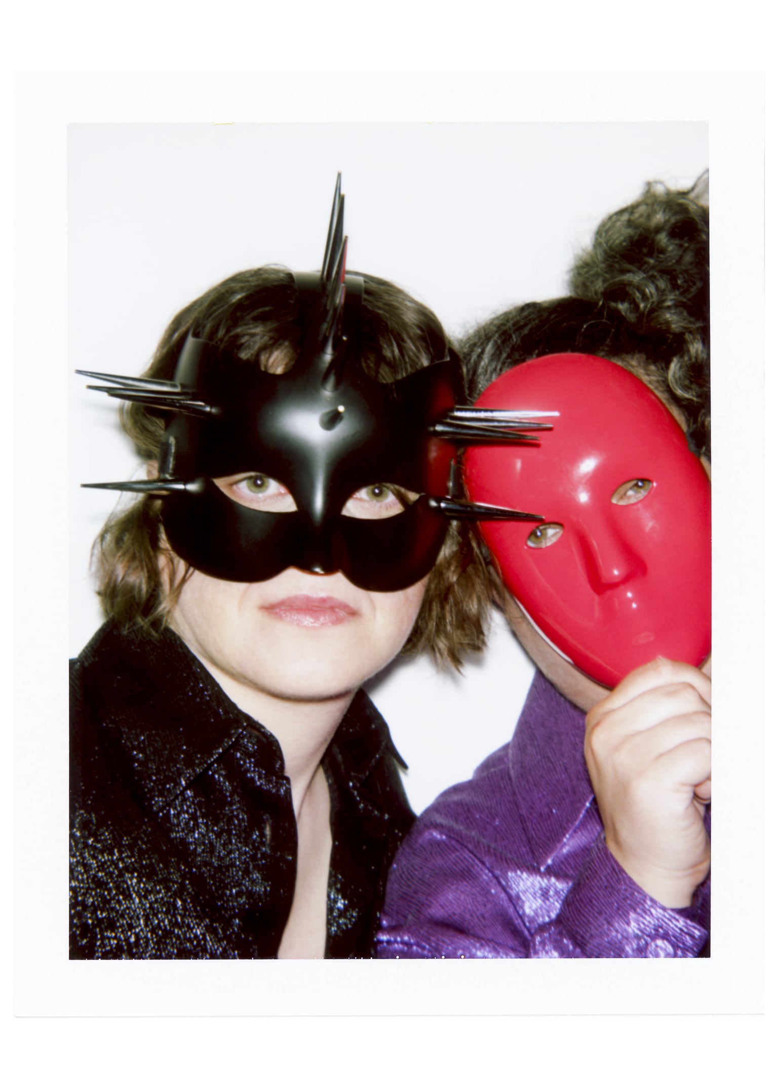 Worn by Italian artists, performer Silvia Calderoni and djs Playgirls ...