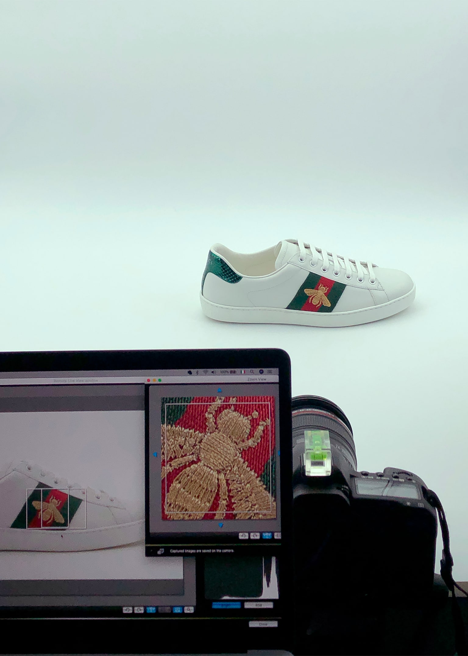 An inside look at making the ASMR videos featuring the Gucci Ace ...