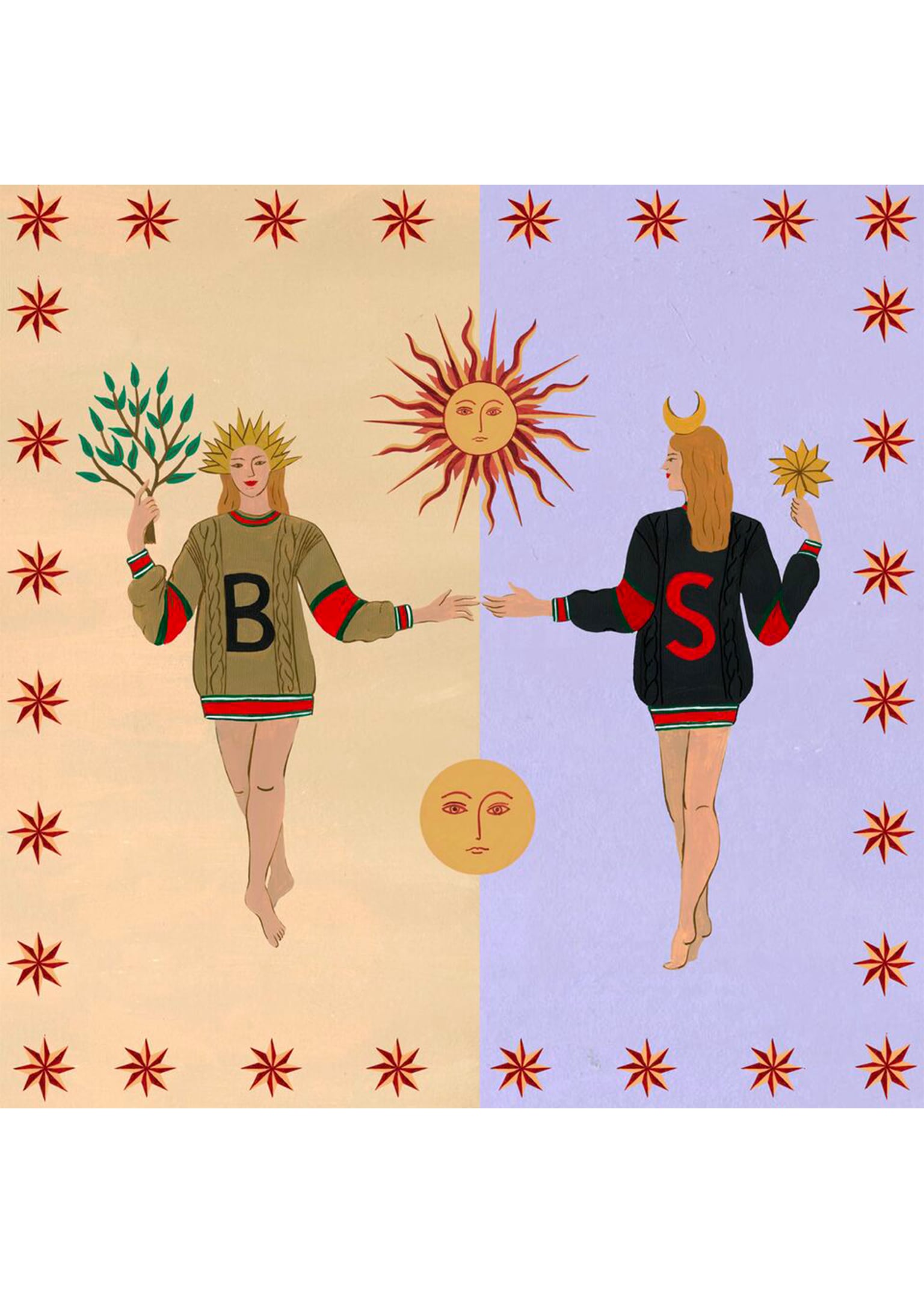 Six artists capture the new Gucci DIY customizable pieces in original ...