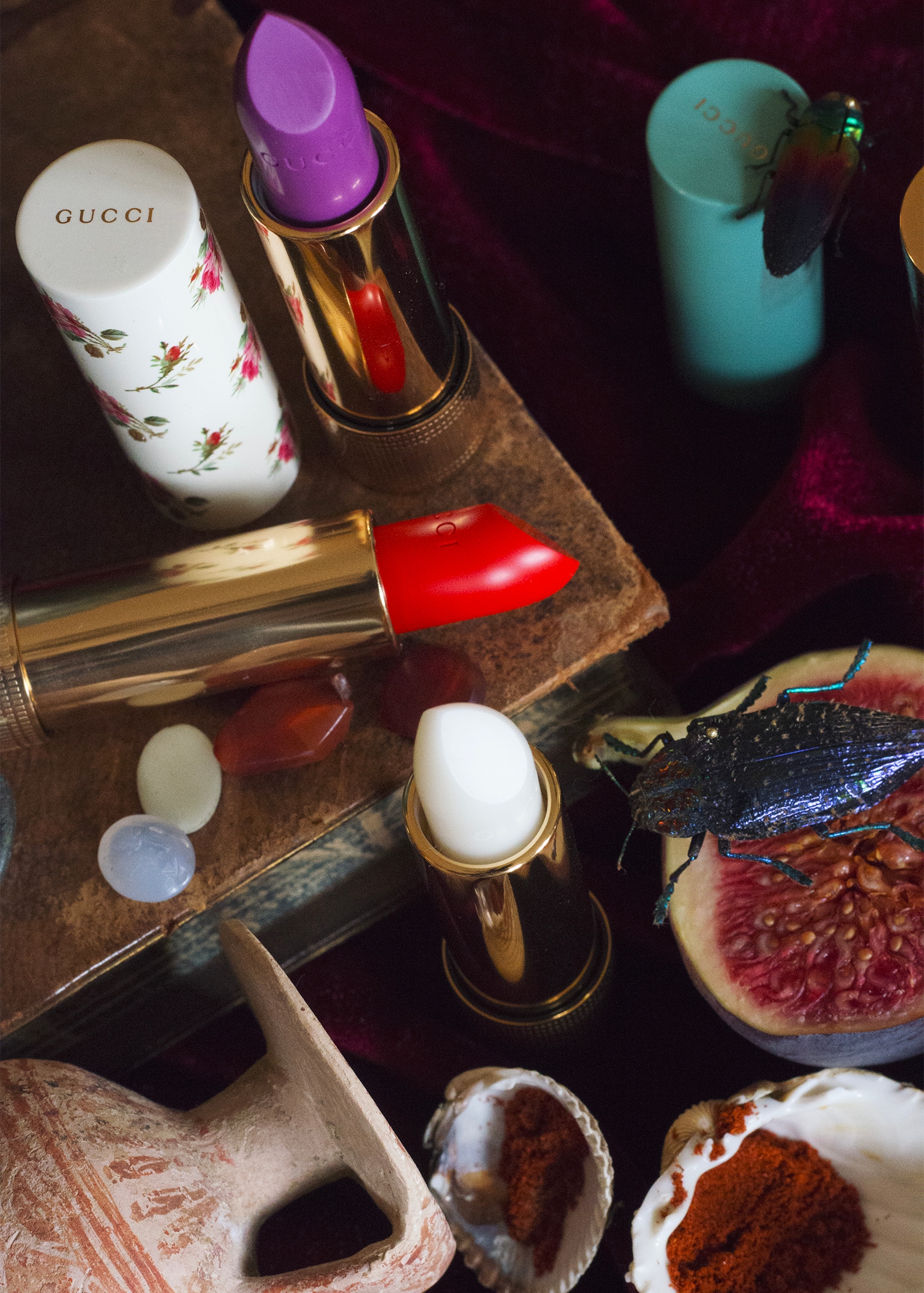 Wearing lipstick for its power and decoration dates back to ancient ...