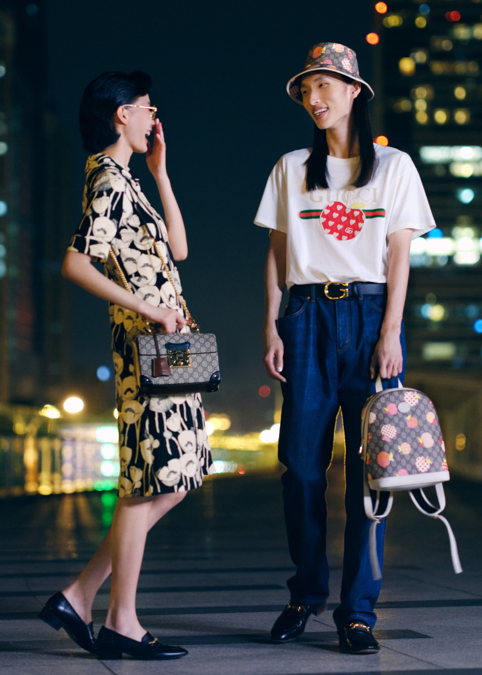 How We Met: A new campaign presents Gucci Les Pommes, the House’s new ...