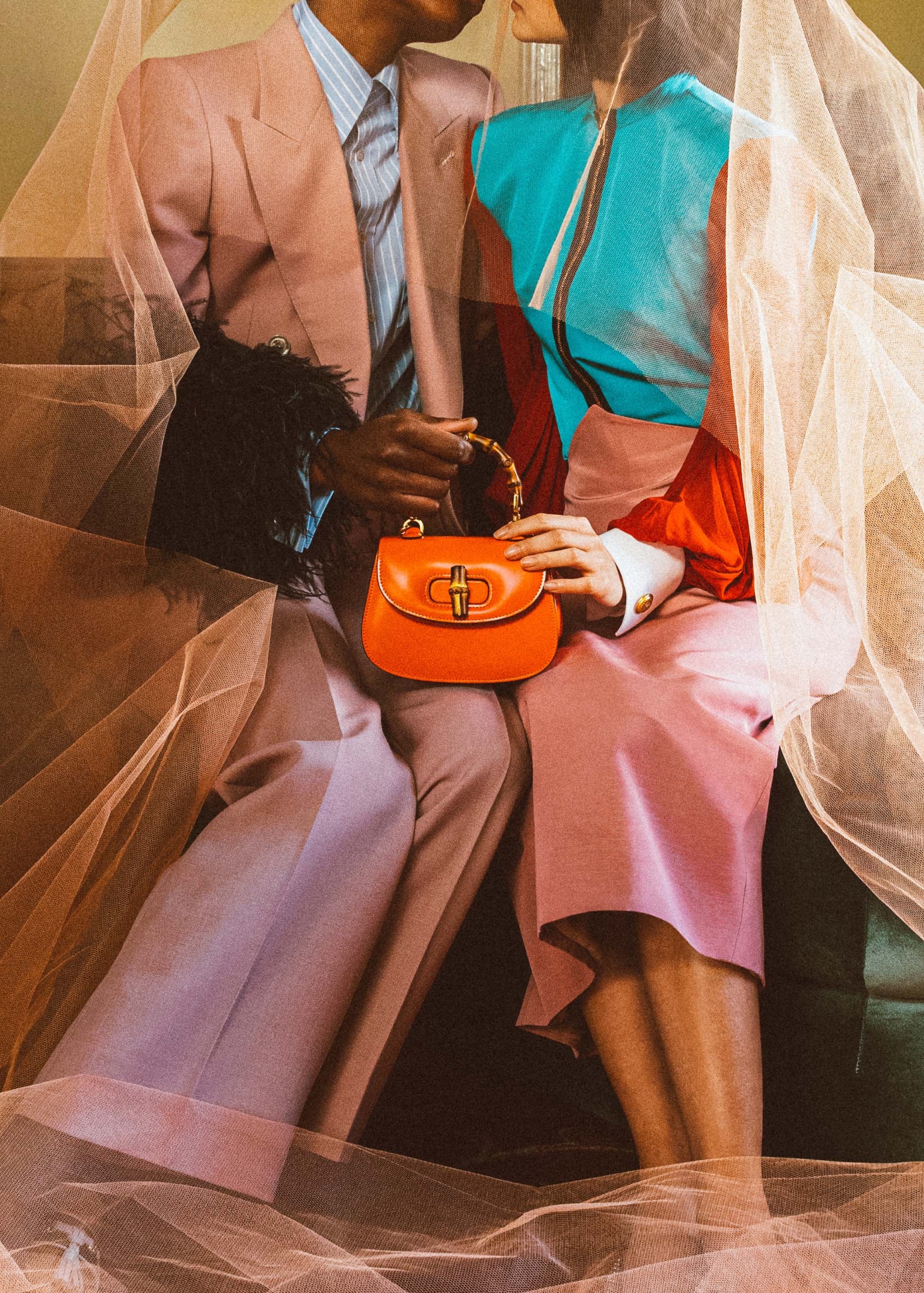 The Gucci Bamboo 1947 and Gucci Diana bags take center stage in a ...