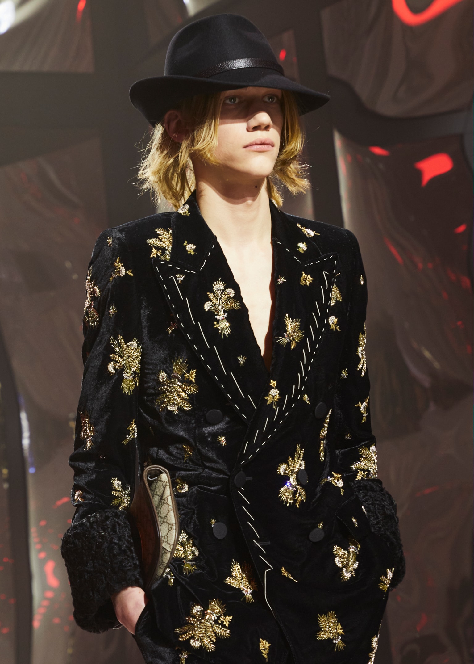 Take a closer look at the details from the Exquisite Gucci fashion show ...