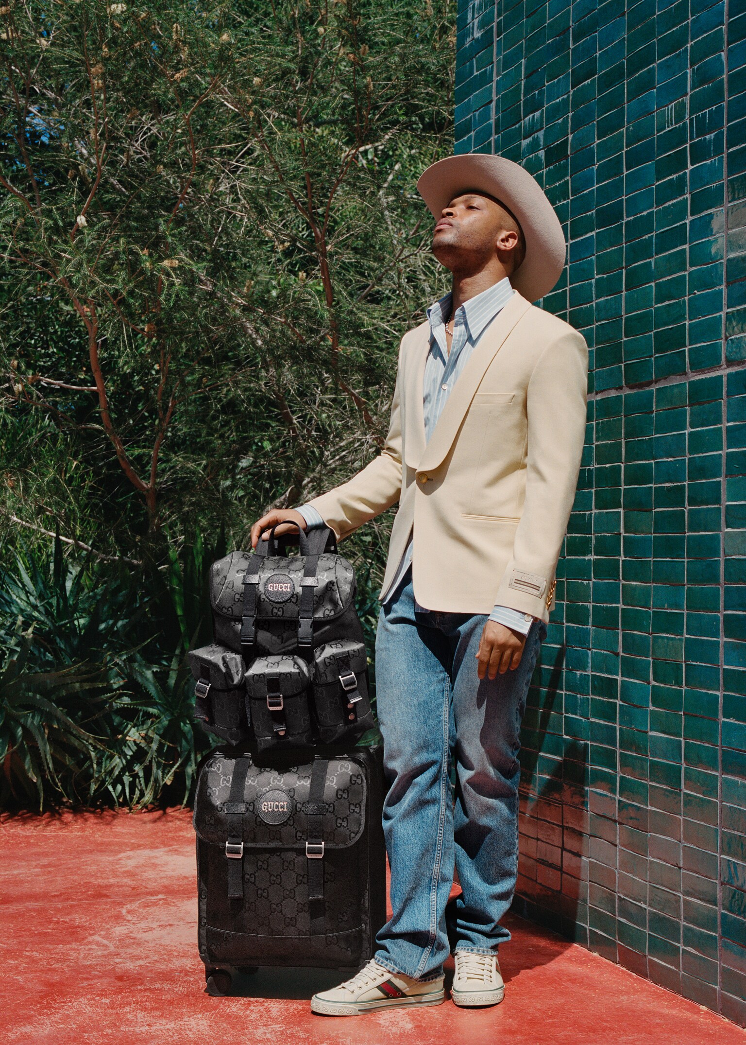 A series of images and video showcases luggage and accessories from the ...