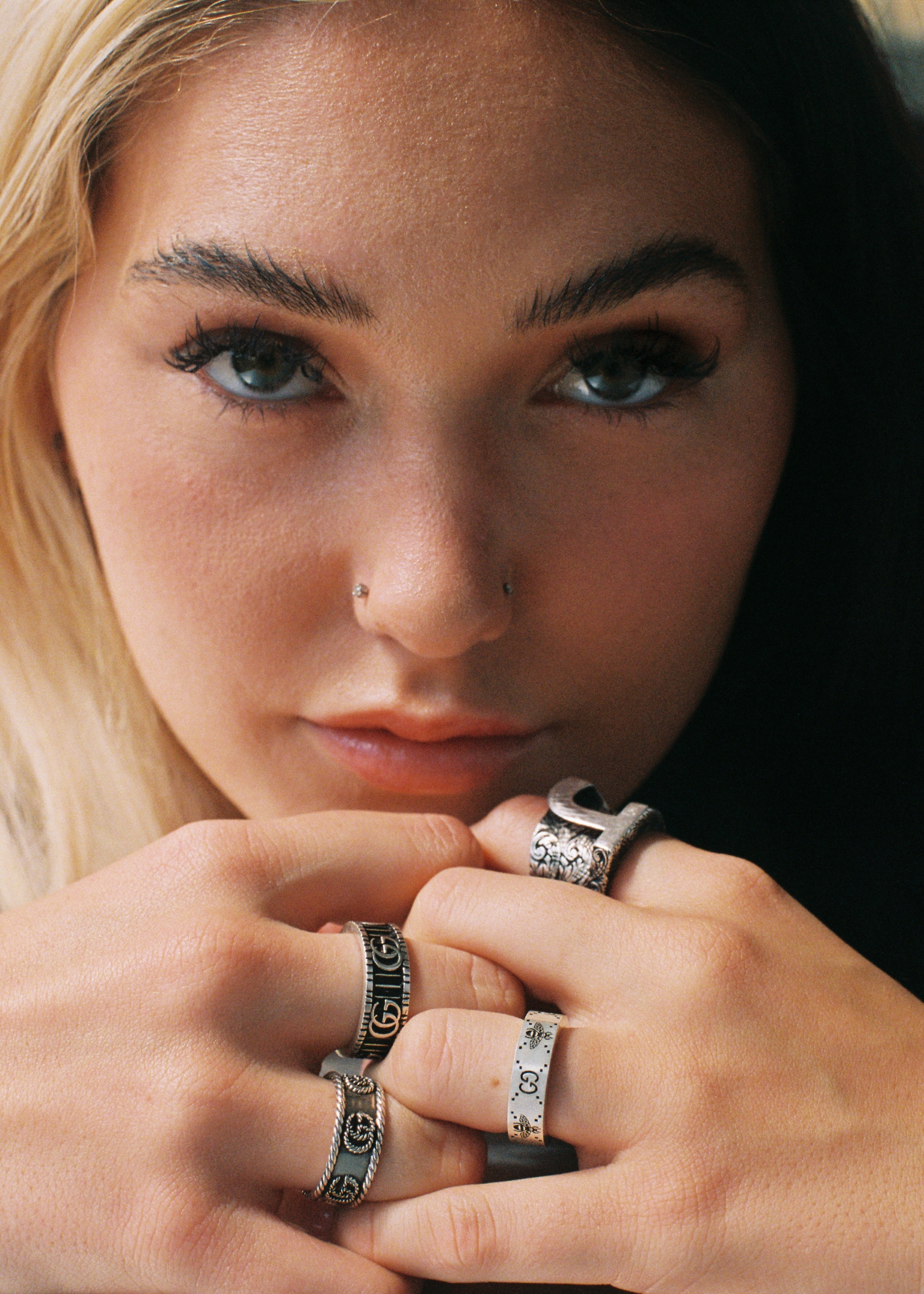 To present the silver Gucci Jewelry lines, i-D Magazine in ...