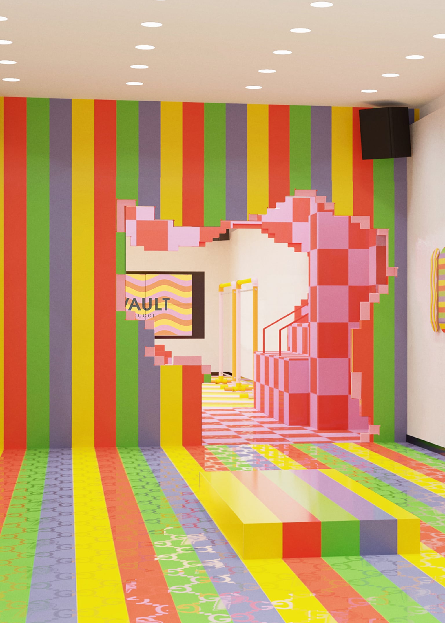 Vault goes physical and beyond in occasion of the Palace Gucci ...