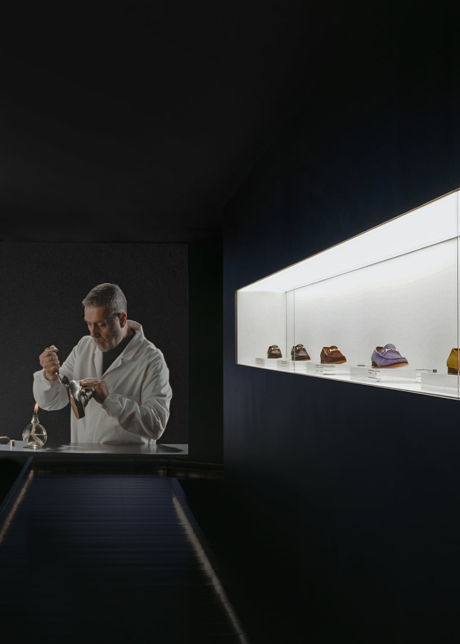 En una nueva exhibición en el Palazzo Gucci, la Firma invita a los ...