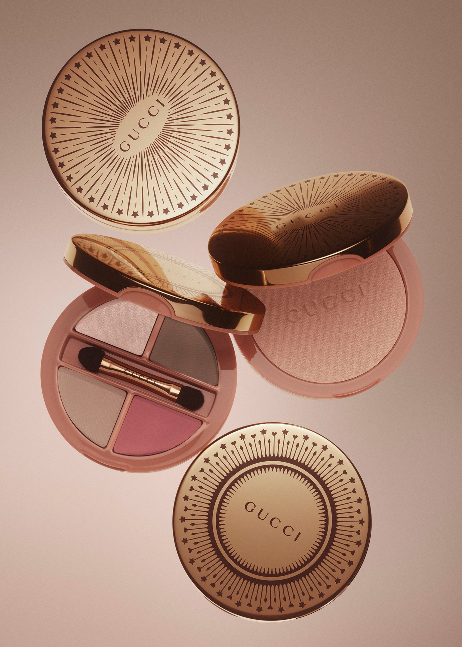 Beauty close-ups from the Gucci: La Famiglia campaign embrace a sense ...