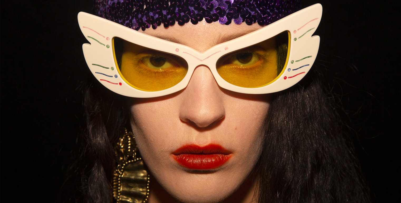 A look at the faces of the Gucci Cruise 2020 fashion show, held in Rome ...