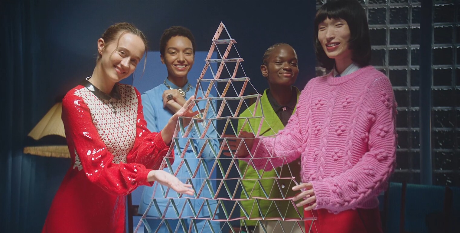 Chosen for her free-spirited attitude, Lily Gavin appears in a new ...