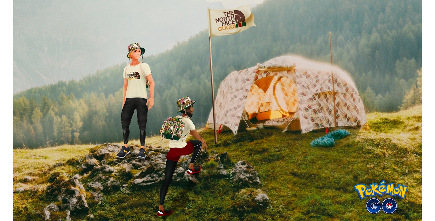 Launching exclusively in game, pieces from The North Face x Gucci ...