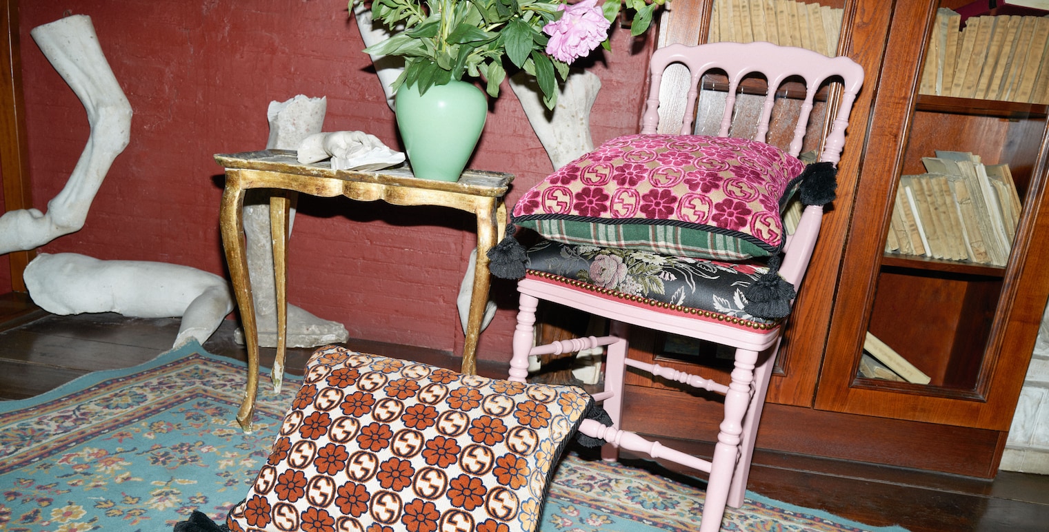 New from Gucci Décor, the powerful, romantic collection of furniture ...