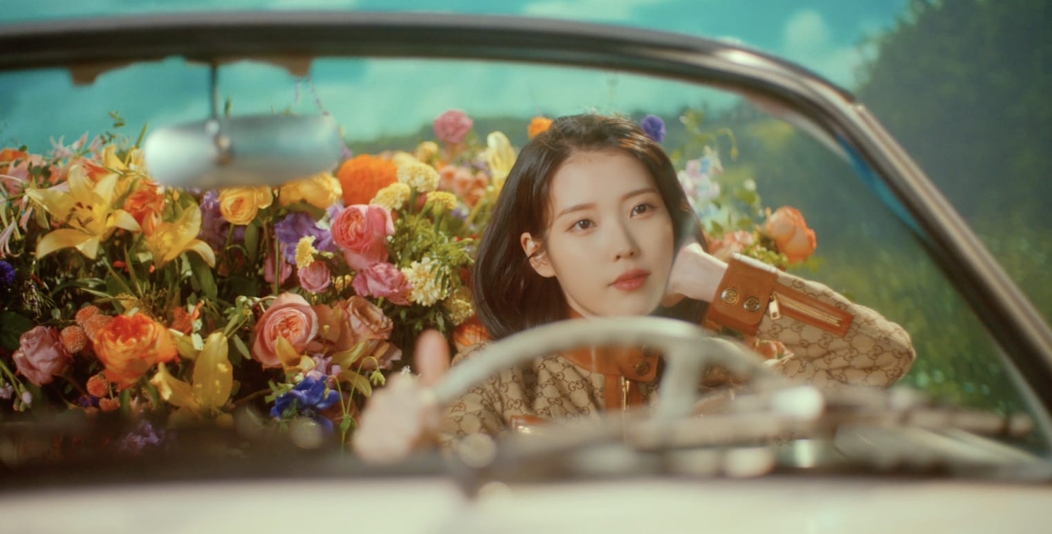 Gucci presents a special series of images featuring IU and the Gucci ...