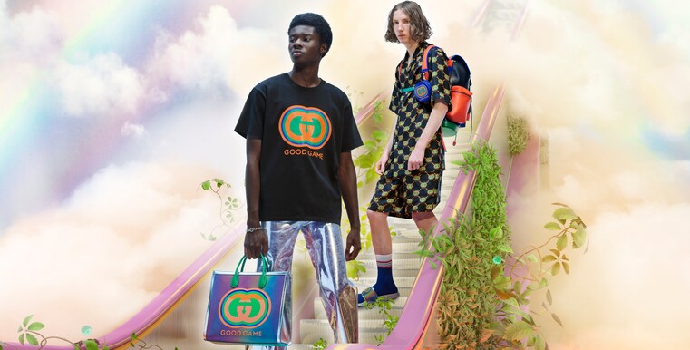 Through the GG motif, the Gucci Good Game capsule collection celebrates ...