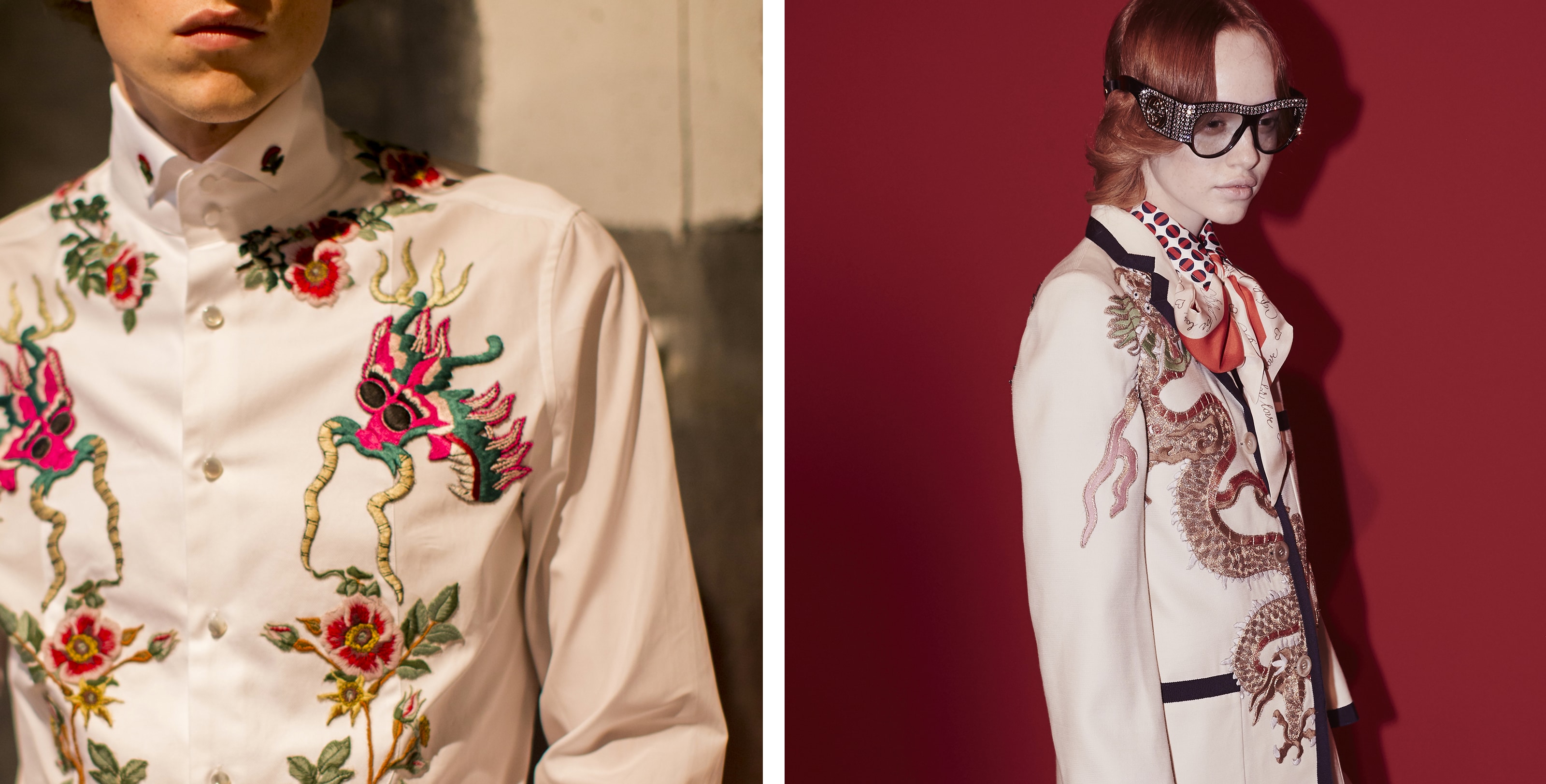 Symbolic of strength and auspicious powers, dragons appear on bags ...