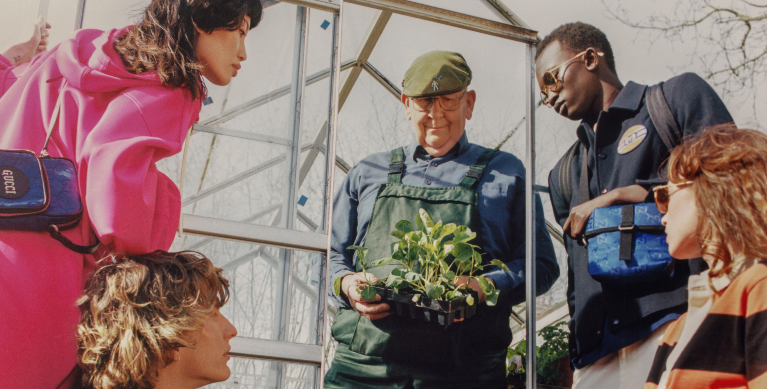 Gucci Off The Grid, the House’s sustainable collection, appears in a ...