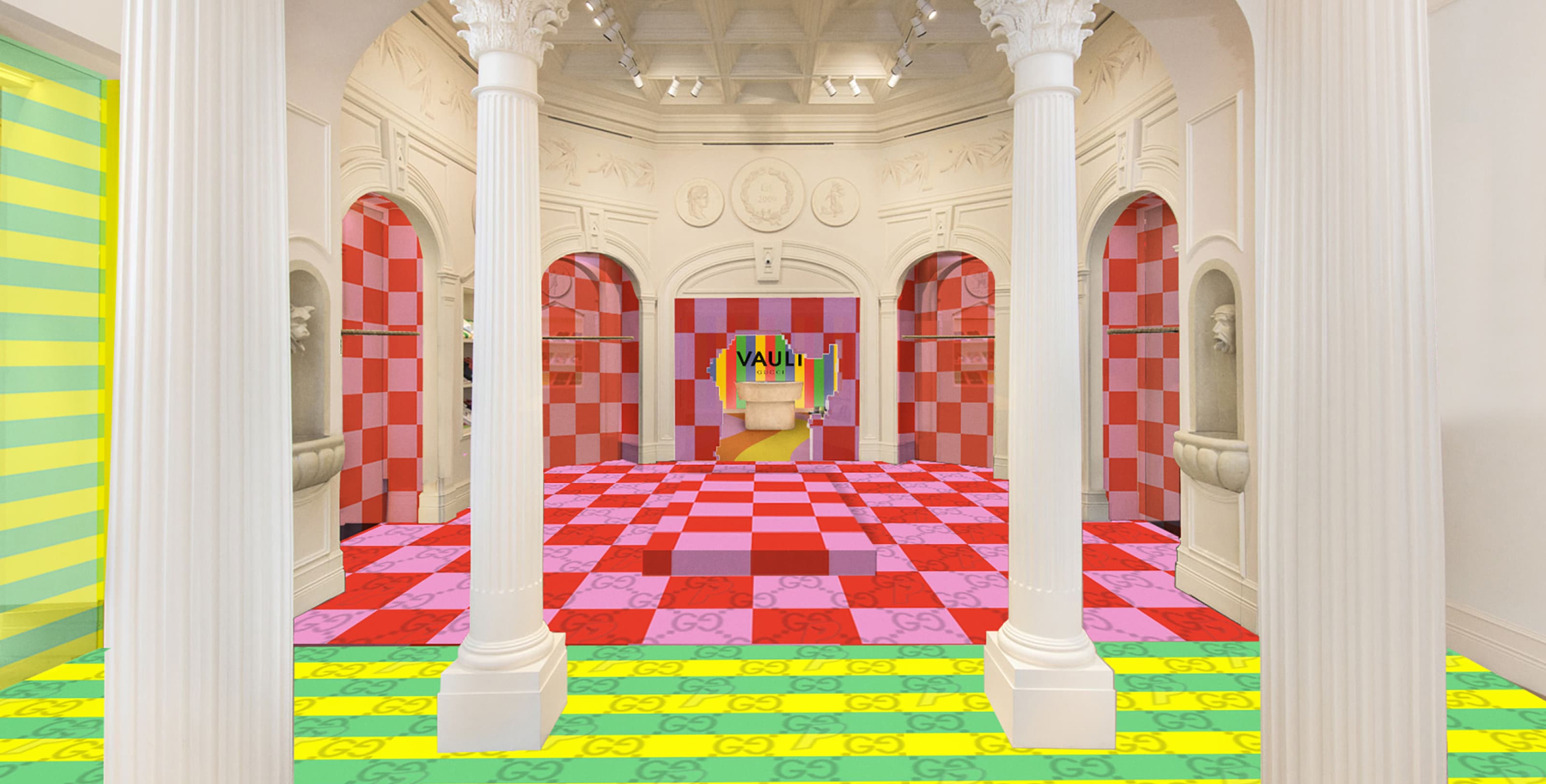 Vault goes physical and beyond in occasion of the Palace Gucci ...