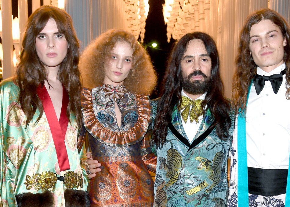 Guests in Gucci at LACMA’s 2018 Art+Film Gala. - Gucci Stories