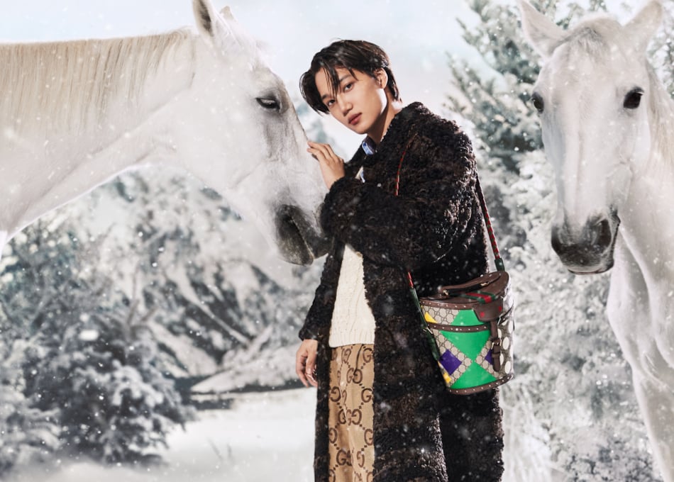 Gucci presents a special series of images featuring IU and the Gucci ...