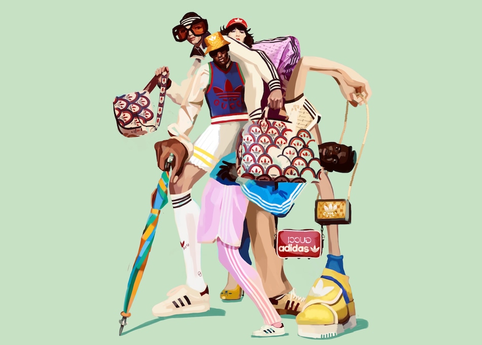 The latest chapter of the adidas x Gucci narrative zooms in on the ...