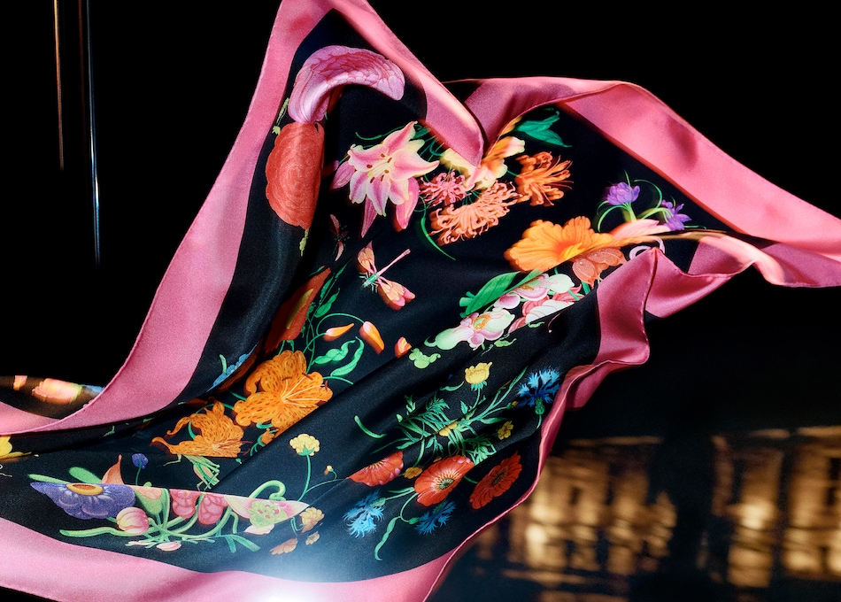 A deep dive into the evolution of Gucci’s silk scarves, ‘Gucci: The Art ...