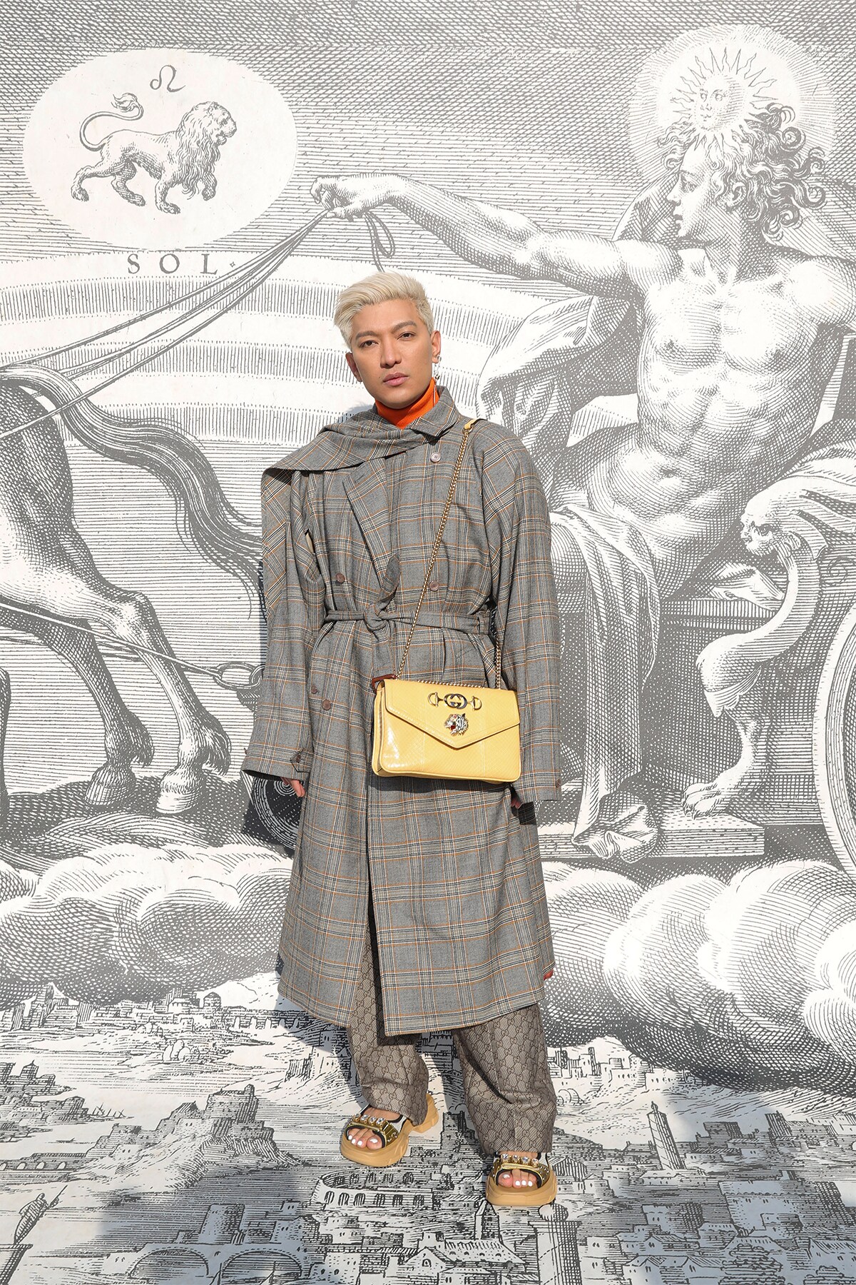 Front row at the Fall Winter 2019 show in Milan. - Gucci Stories