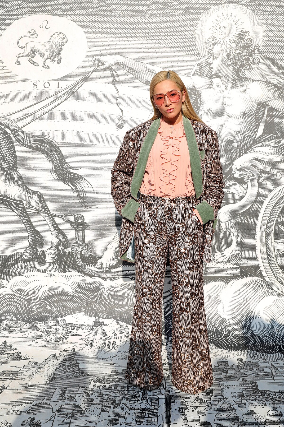 Front row at the Fall Winter 2019 show in Milan. - Gucci Stories