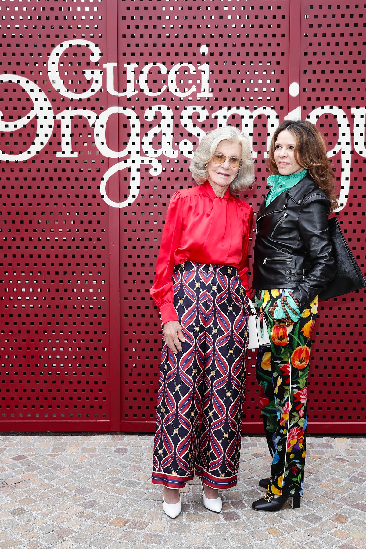 A gallery of guests attending the Spring Summer 2020 show in Milan ...