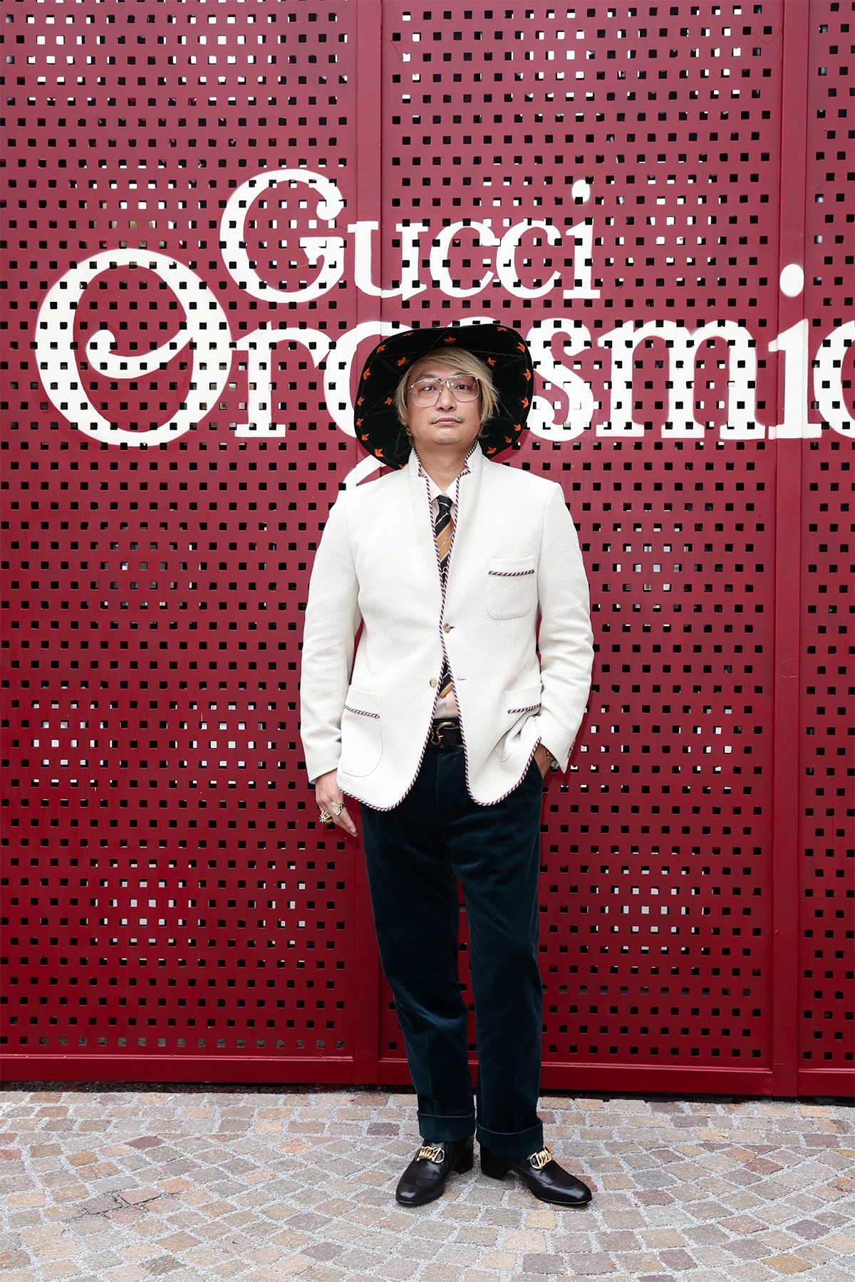 A gallery of guests attending the Spring Summer 2020 show in Milan ...