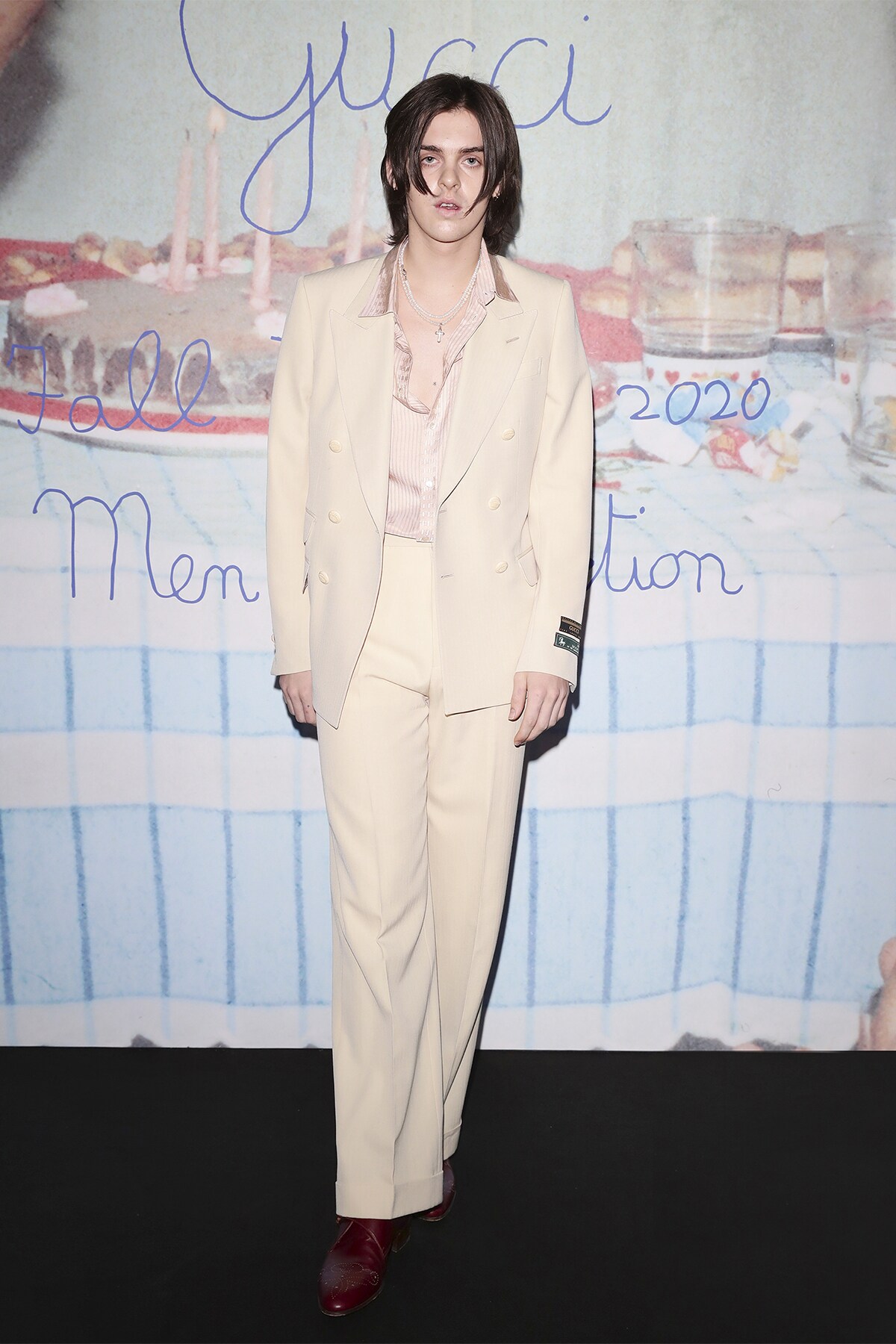 A gallery of guests attending the Fall Winter 2020 show in Milan ...