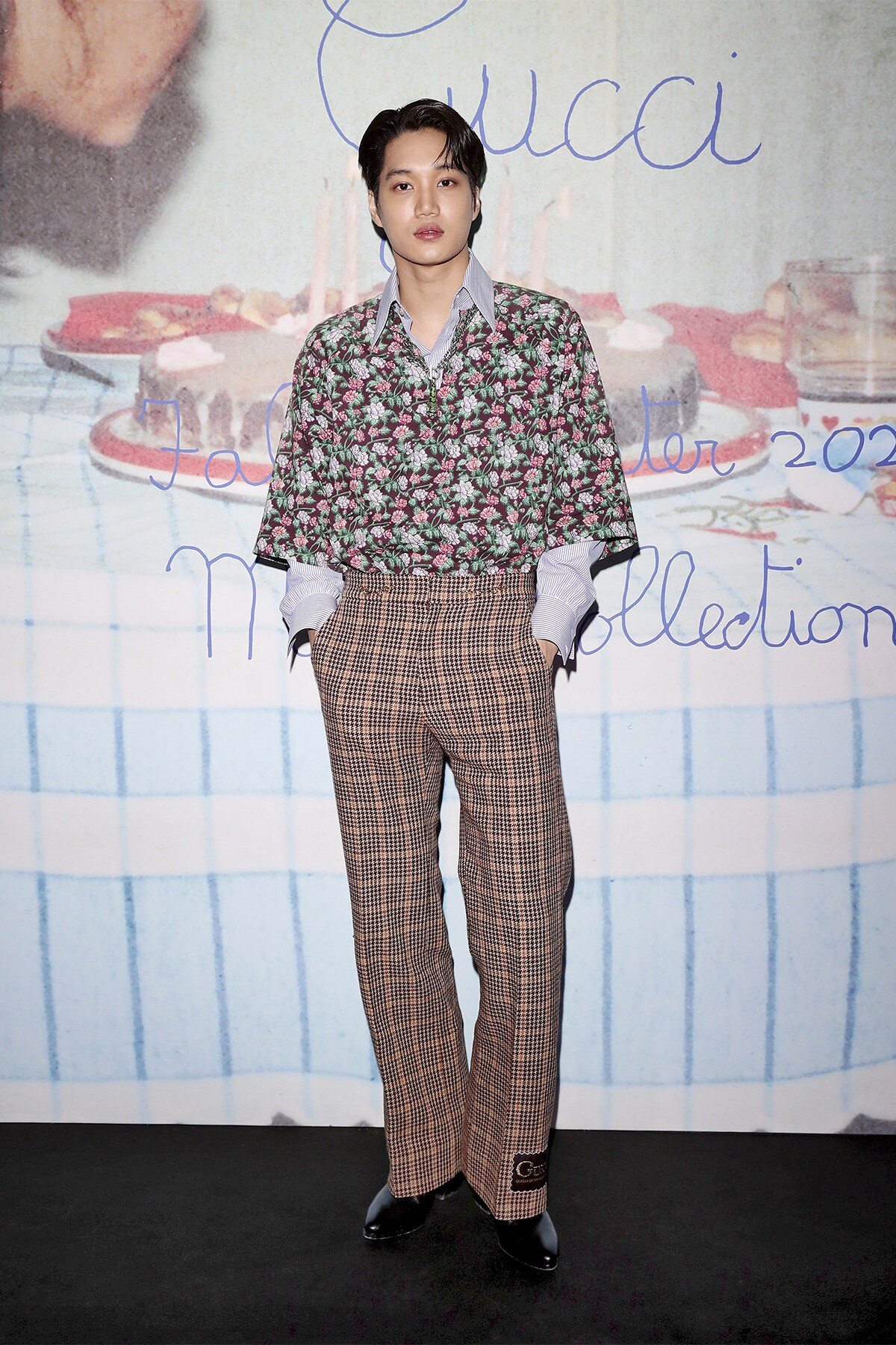 A gallery of guests attending the Fall Winter 2020 show in Milan ...