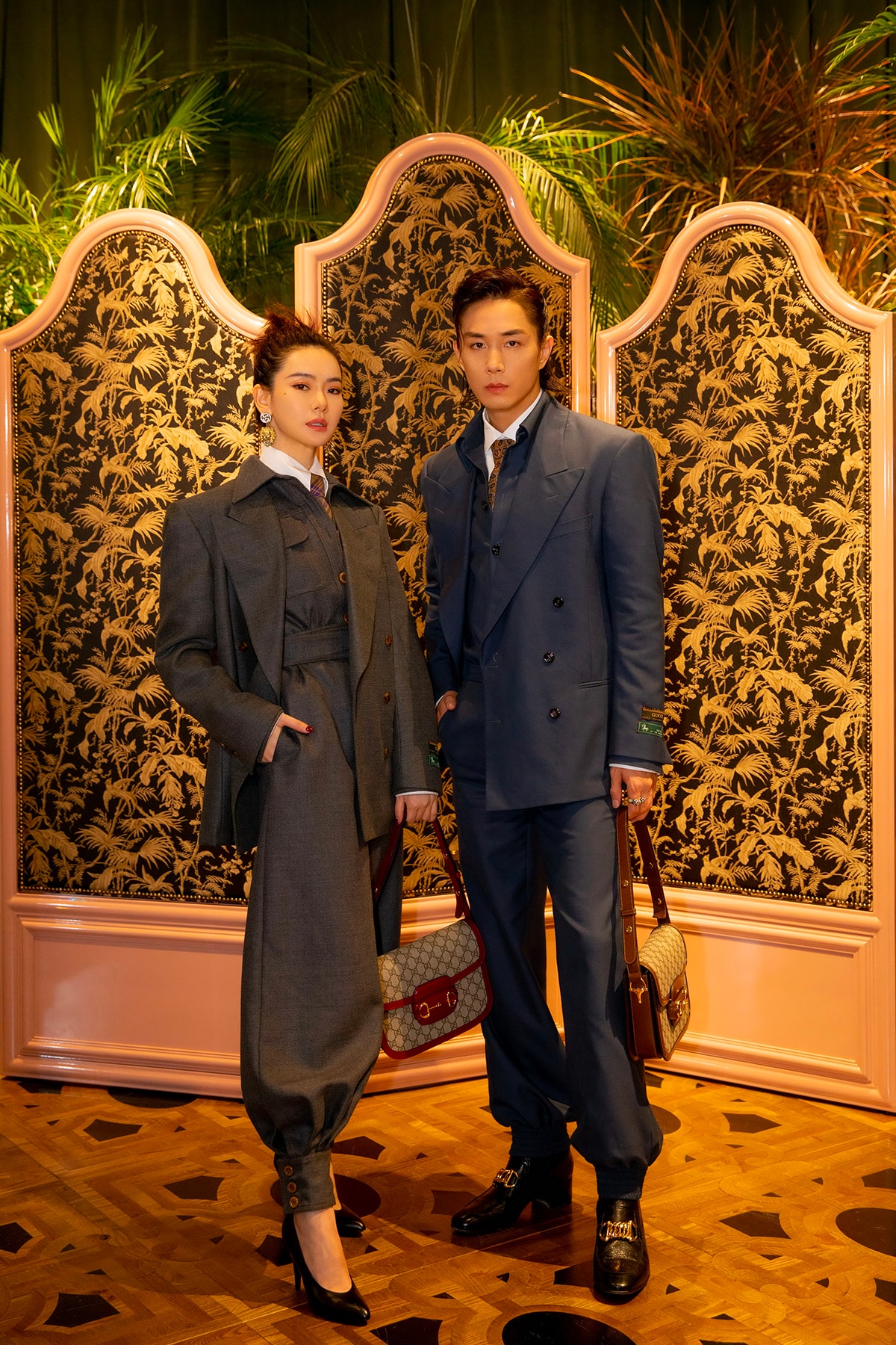 Browse a gallery of street-style looks paired with the Gucci 1955 ...