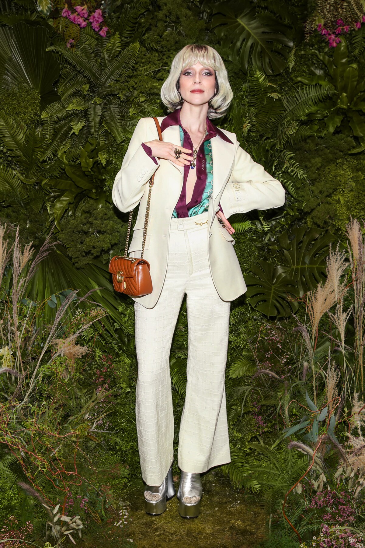 A gallery of guests digitally attending the debut of Aria. - Gucci Stories